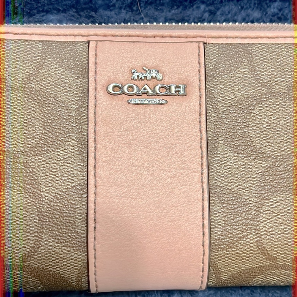 Coach Accordion Wallet - Gem